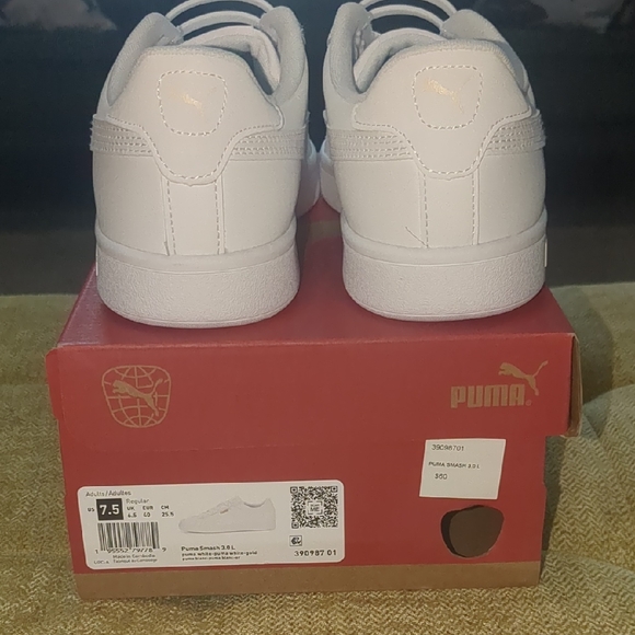 Puma | Shoes | Puma Adults Cream Sneakers | Poshmark